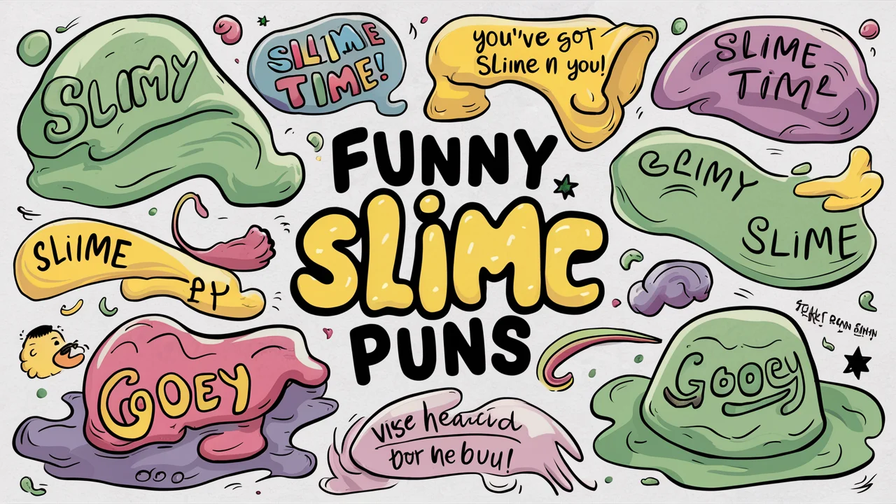 235+ Funny Slime Puns - Rare Puns