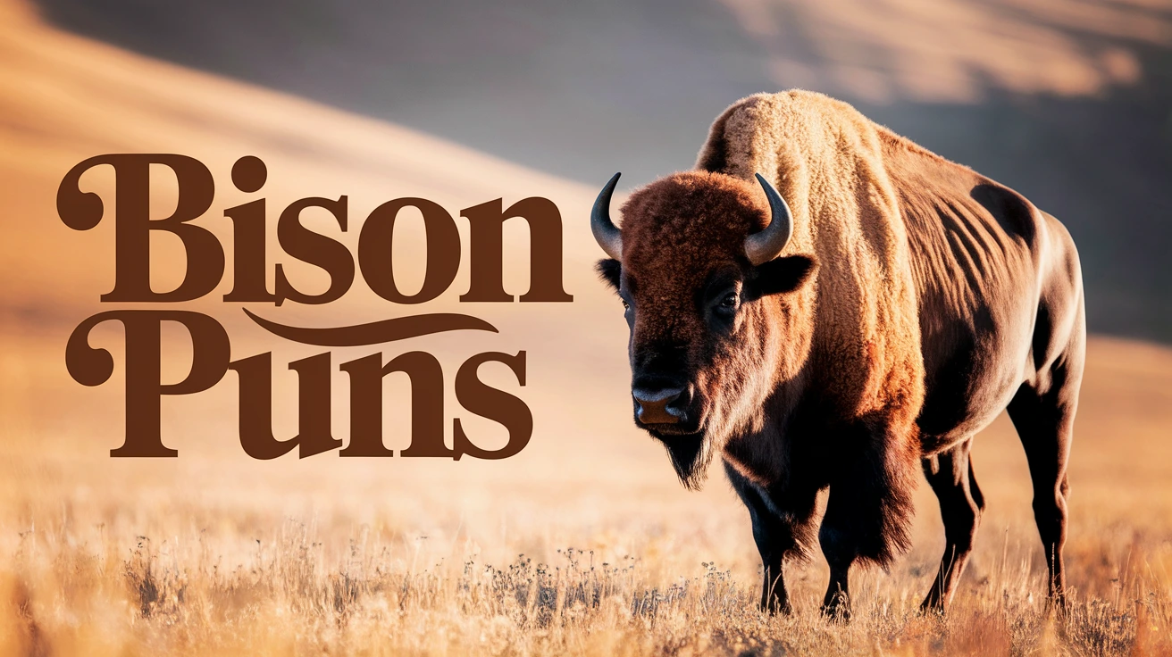 234+ Bison Puns - Rare Puns