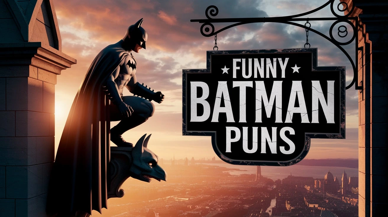 222+ Funny Batman Puns - Rare Puns