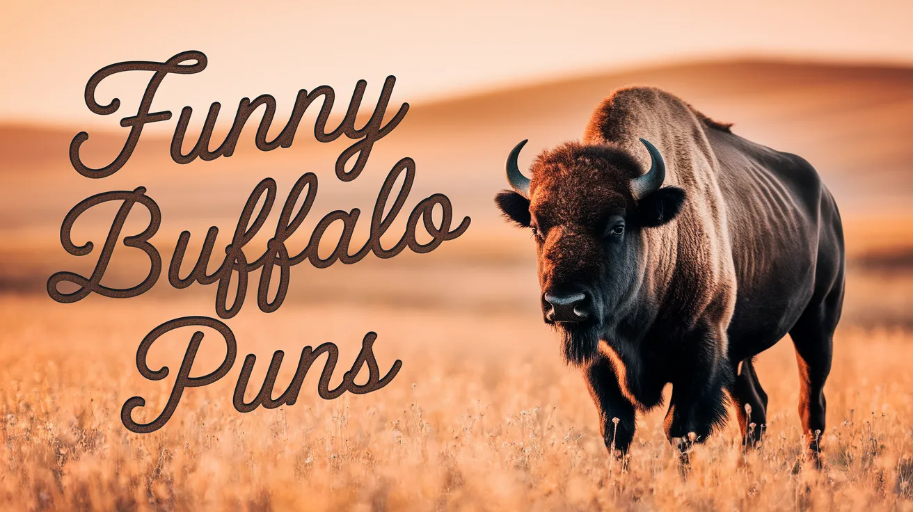 266+ Funny Buffalo Puns One Liner - Rare Puns