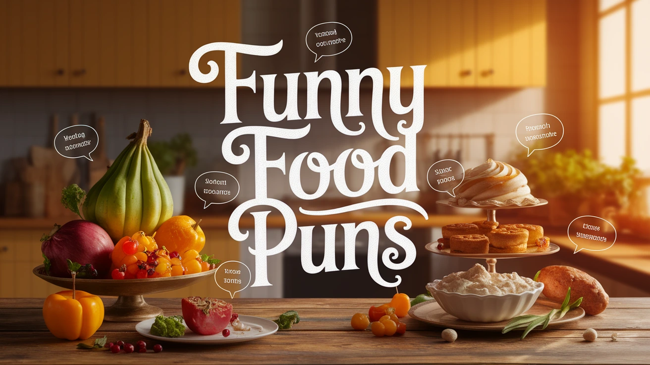 236+ Funny Food Puns One Liner - Rare Puns