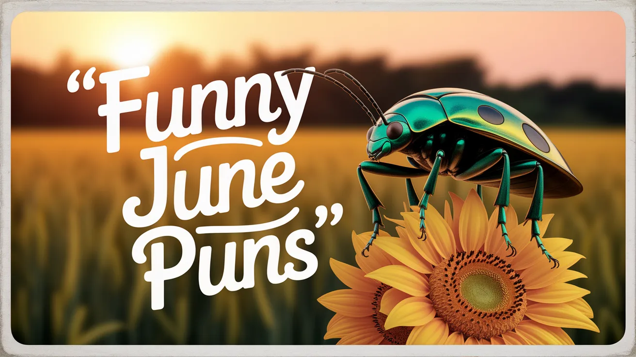 287+ Funny June Puns One Liners - Rare Puns