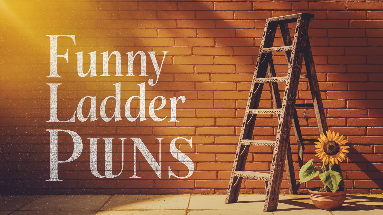 237+ Funny Ladder Puns One Liner - Rare Puns