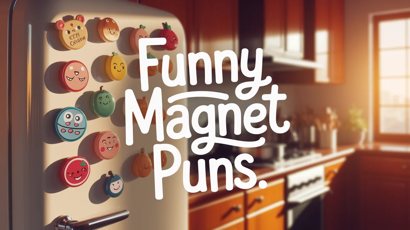 202+ Funny Magnet Puns One Liner - Rare Puns