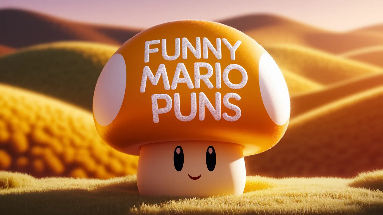 268+ Funny Mario Puns One Liner - Rare Puns