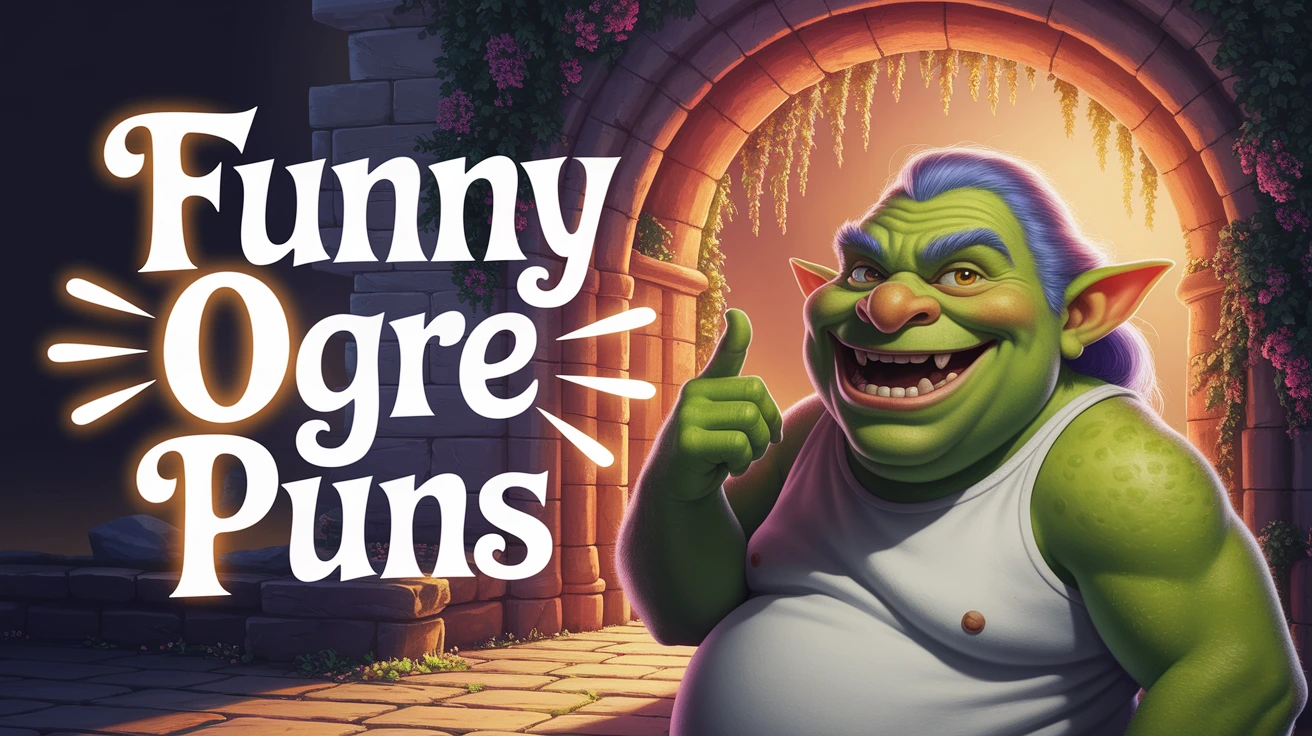 153+ Funny Ogre Puns - Rare Puns