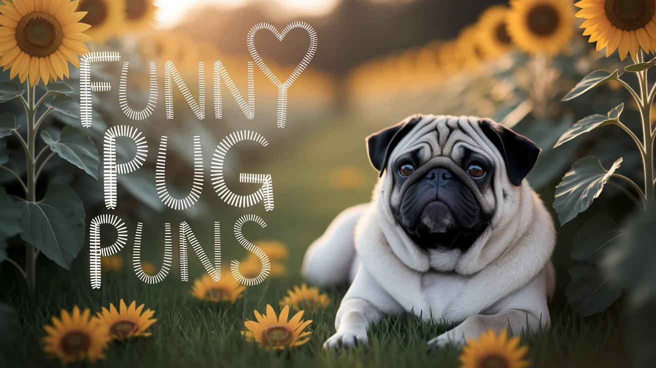 280+ Funny Pug Puns One Liner - Rare Puns