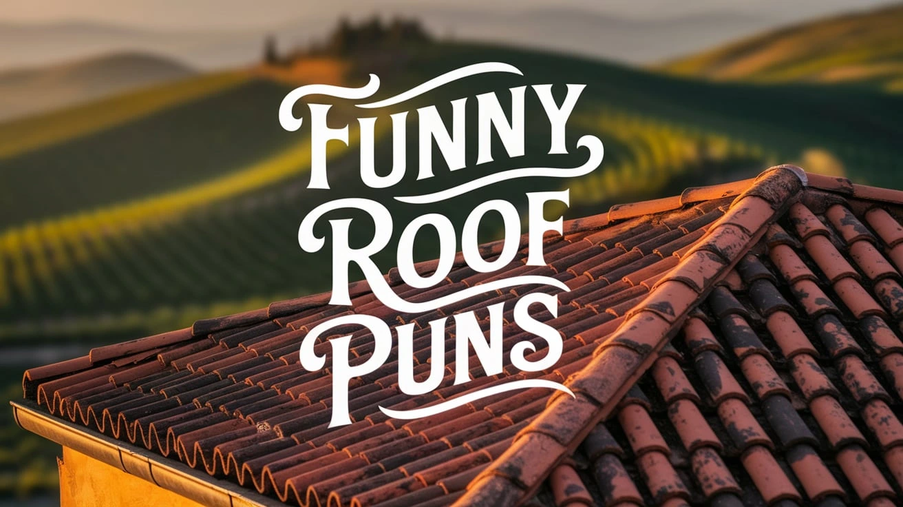 256+ Funny Roof Puns One Liner - Rare Puns