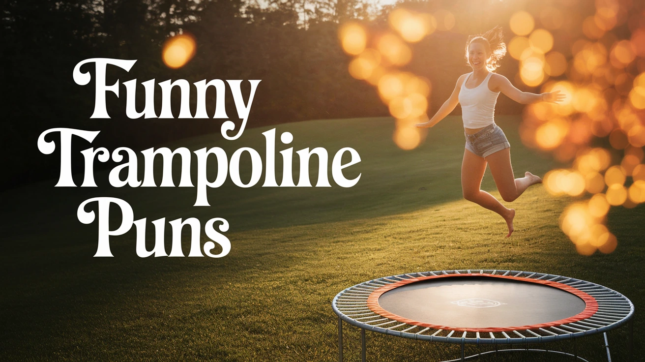 181+ Funny Trampoline Puns - Rare Puns